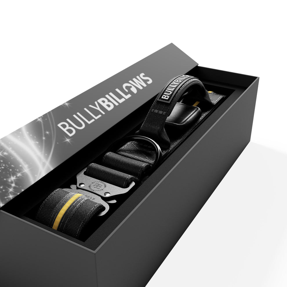 5cm Light Up LED Combat® Collar | Handle - Black – BullyBillows Wholesale