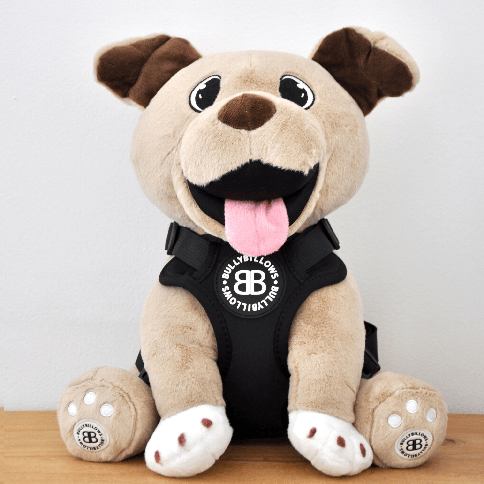XL Bully Teddy Bear Harness | Black – BullyBillows Wholesale